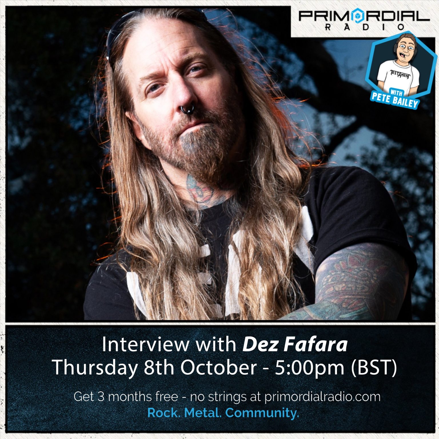 Interview with Dez Fafara from DevilDriver | Primordial Radio - Rock ...